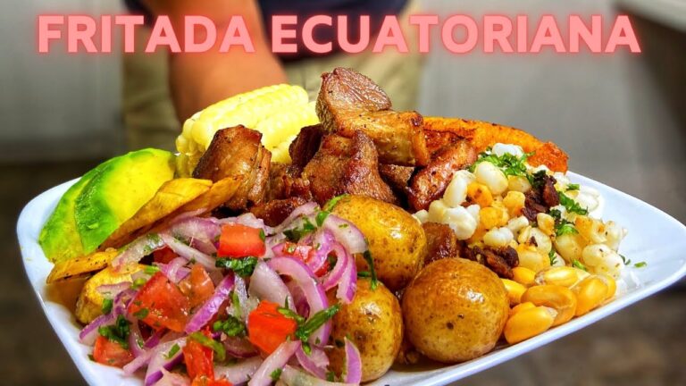 Receta fritada con chifle y salsa: ¡Delicia ecuatoriana!