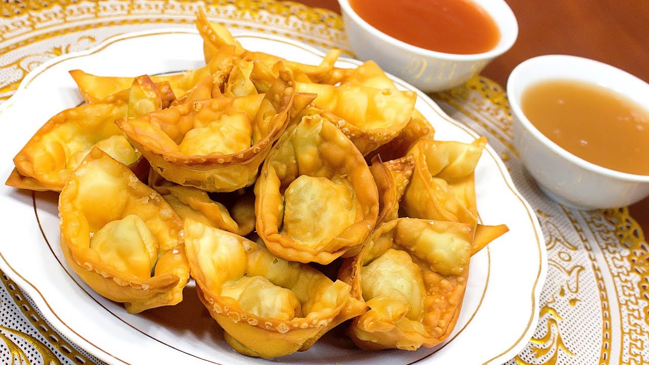 Receta wantan relleno de carne: Delicia ecuatoriana fácil